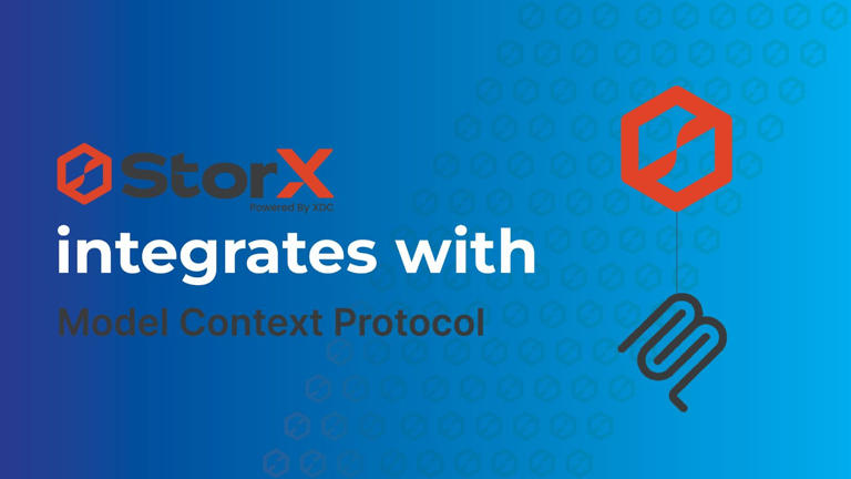 MCP Server Integration: StorX Redefines Decentralized Storage with AI ...