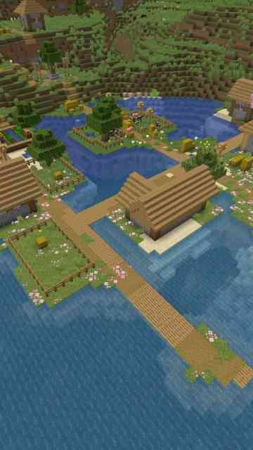 Cherry Grove Village – Minecraft 1.21 Java Edition Seed