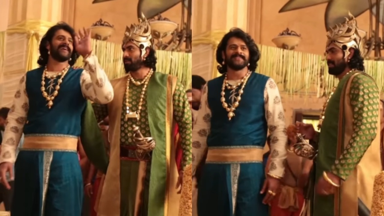 Prabhas, Rana Daggubati dance to Ek Niranjan in Baahubali BTS video. Watch