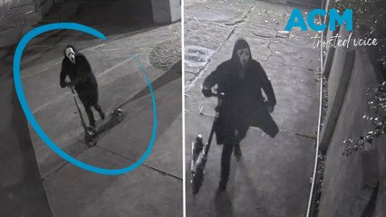 'Scream' mask-wearing vandal targets Melbourne synagogue in serial ...
