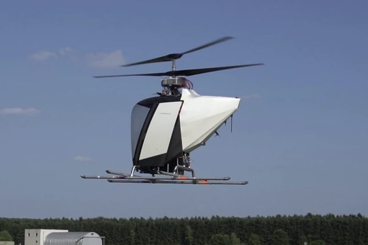 Tail-less electric helicopter successfully completes test flight in Austria