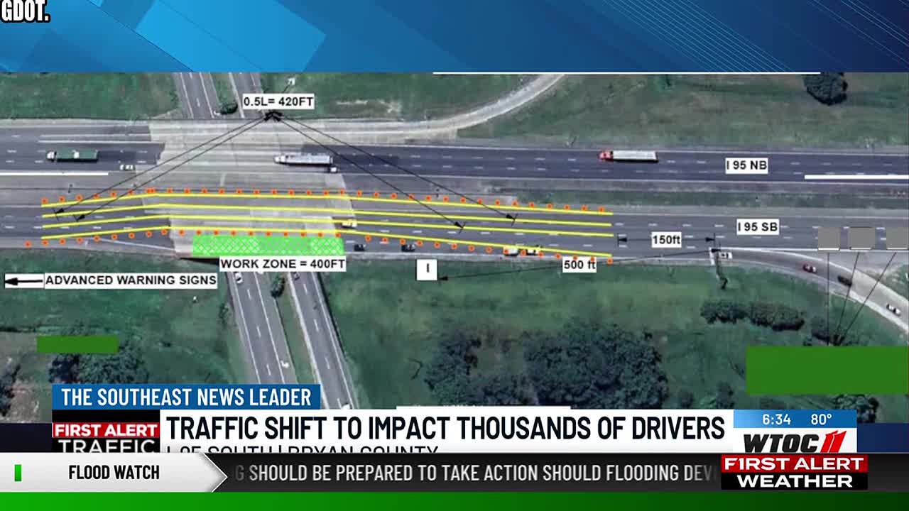 Traffic shift to impact thousands of drivers