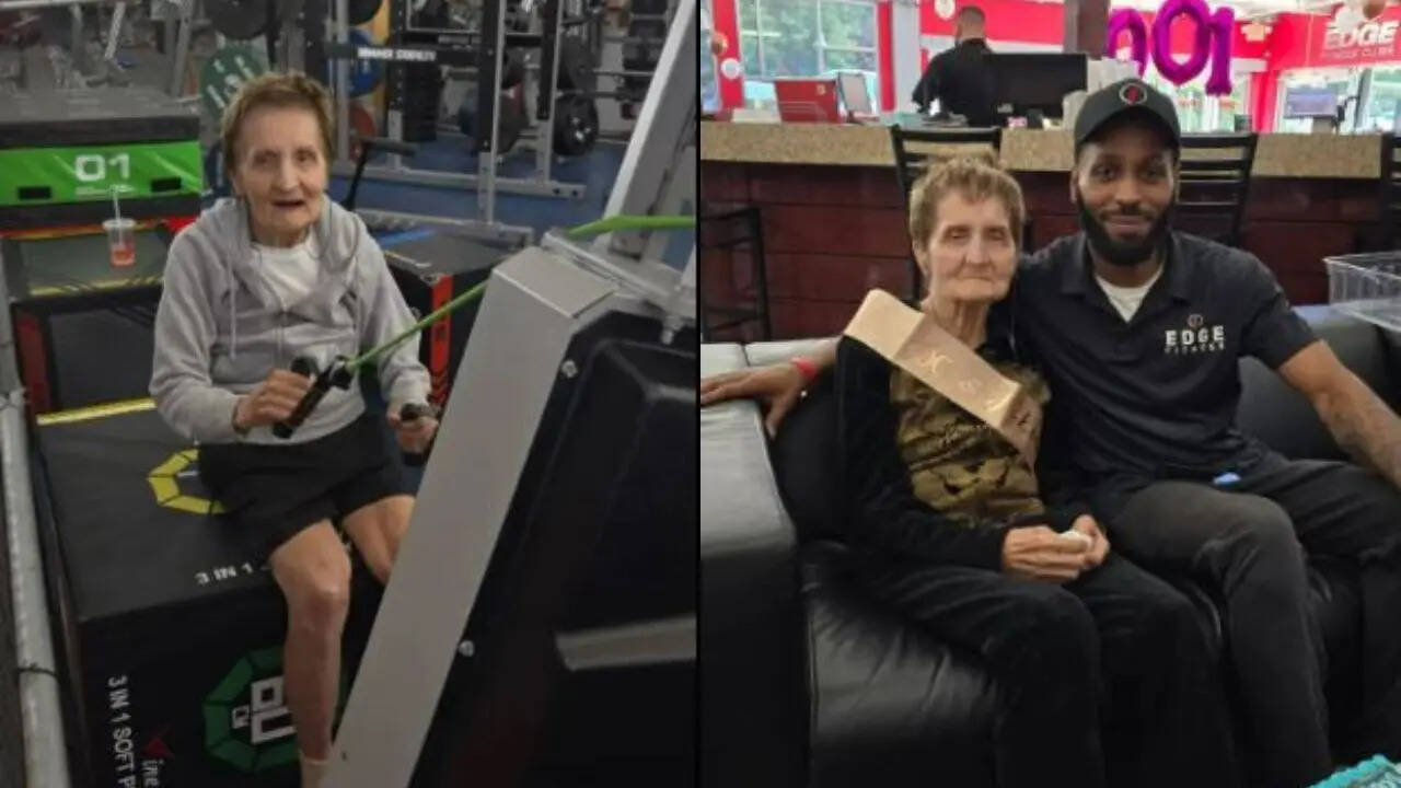 100-Year-Old Woman Celebrates Birthday by Weightlifting at Gym; Know ...