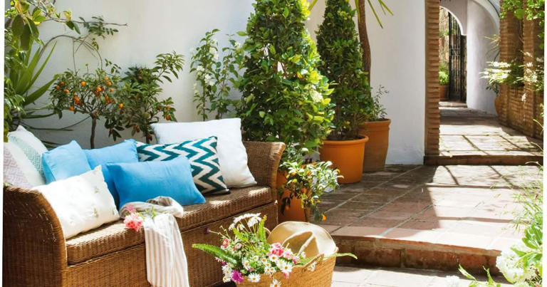 Cómo decorar un patio con macetas: guía completa, ideas y trucos