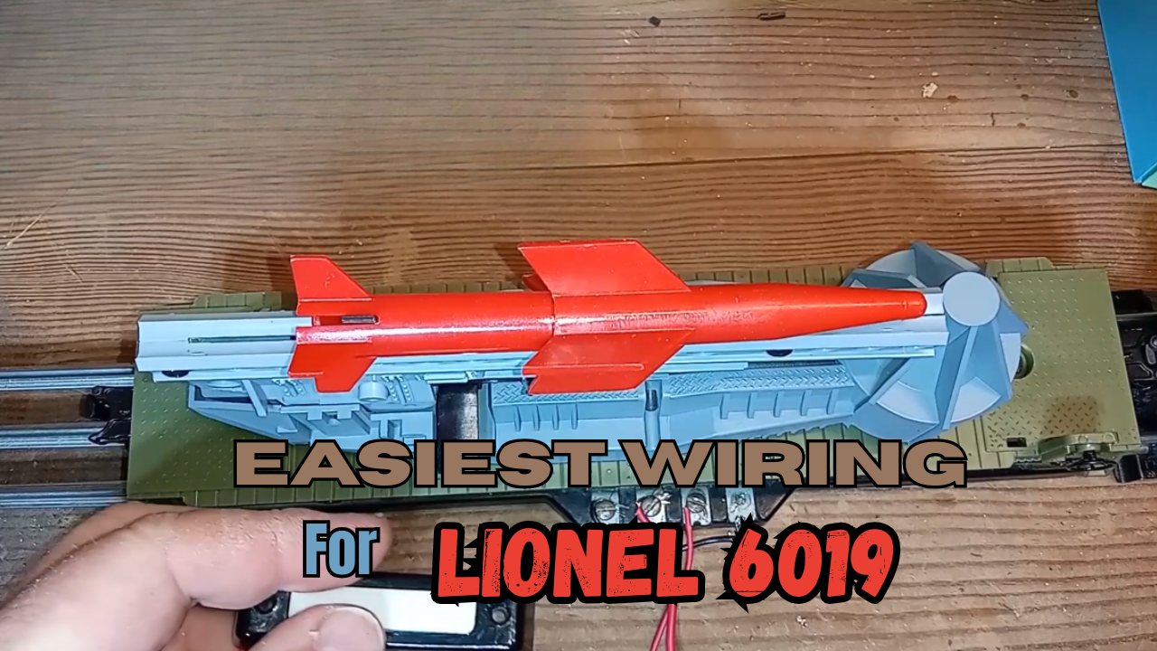 Easiest Wiring For Lionel 6019 And UCS - Push Button Operation!