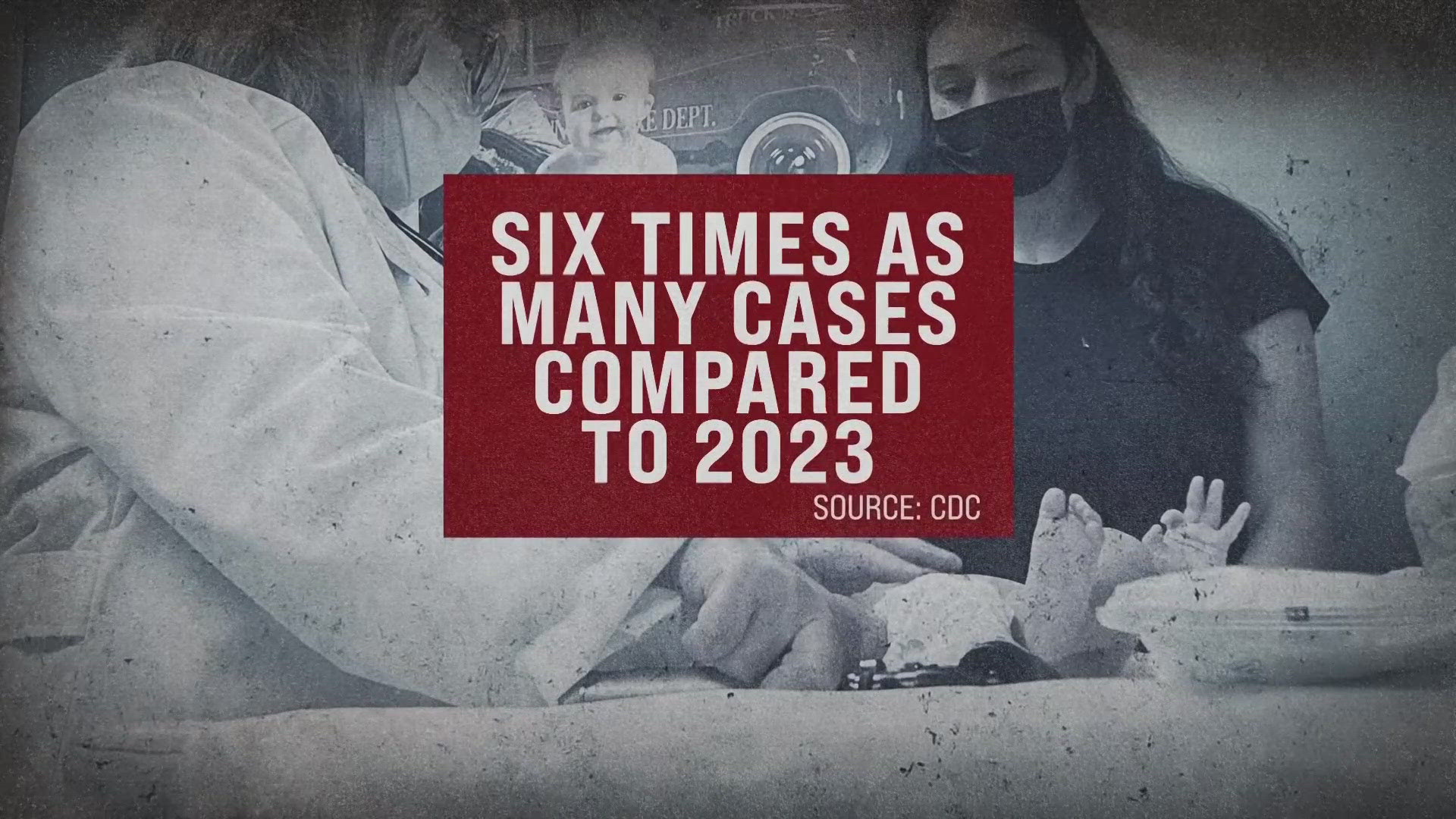 Cases of 'whooping cough' disease in children on the rise nationwide