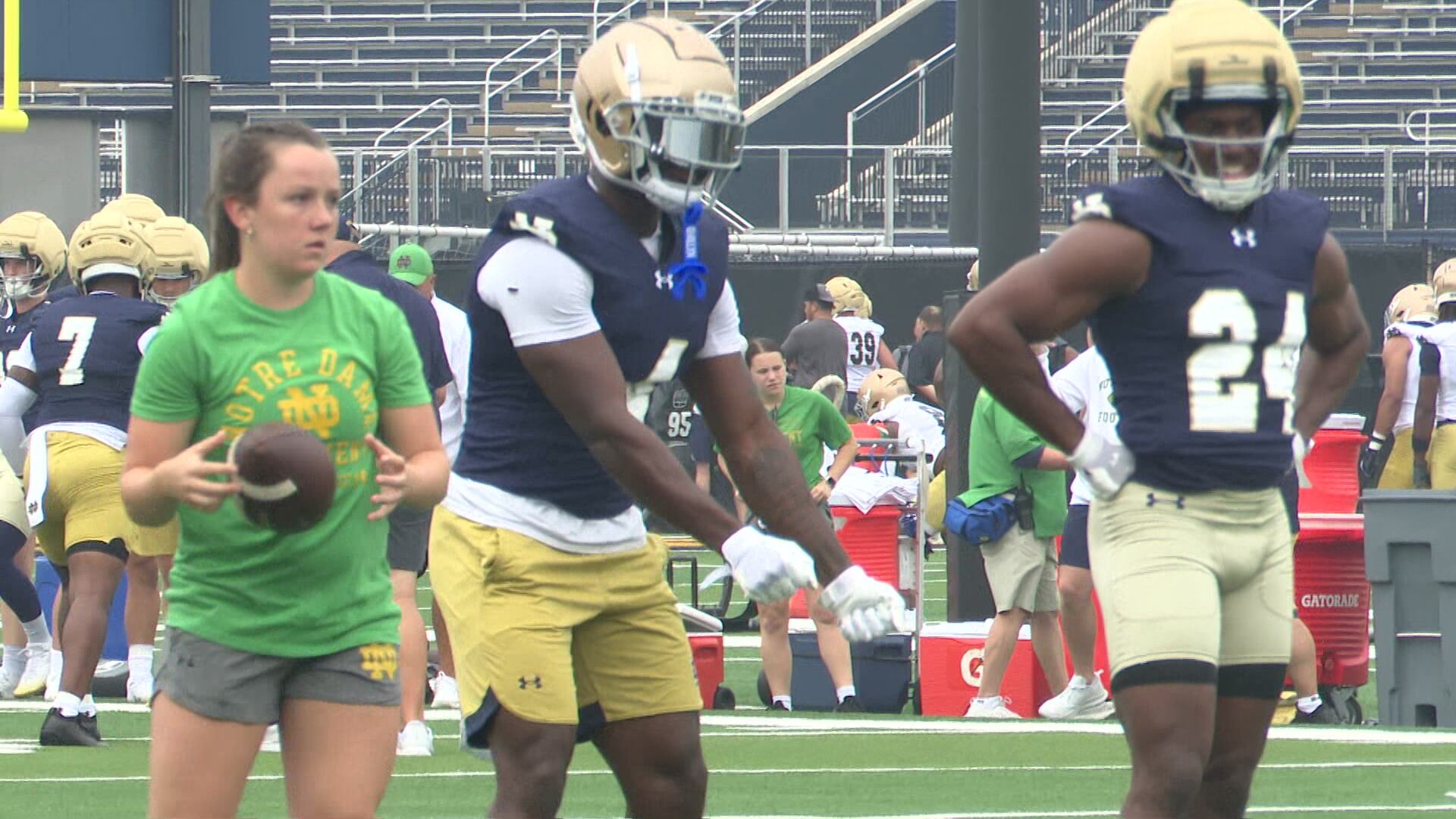 Notre Dame’s running back room is stacked with talent