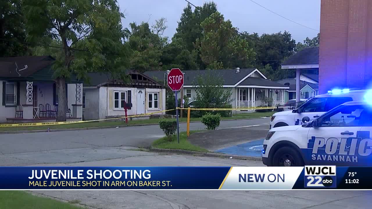 Boy shot in the arm in Savannah