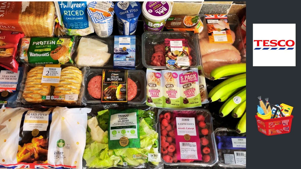 Tesco Scotland Grocery Haul | UK Family Food Shop | 21st September Haul