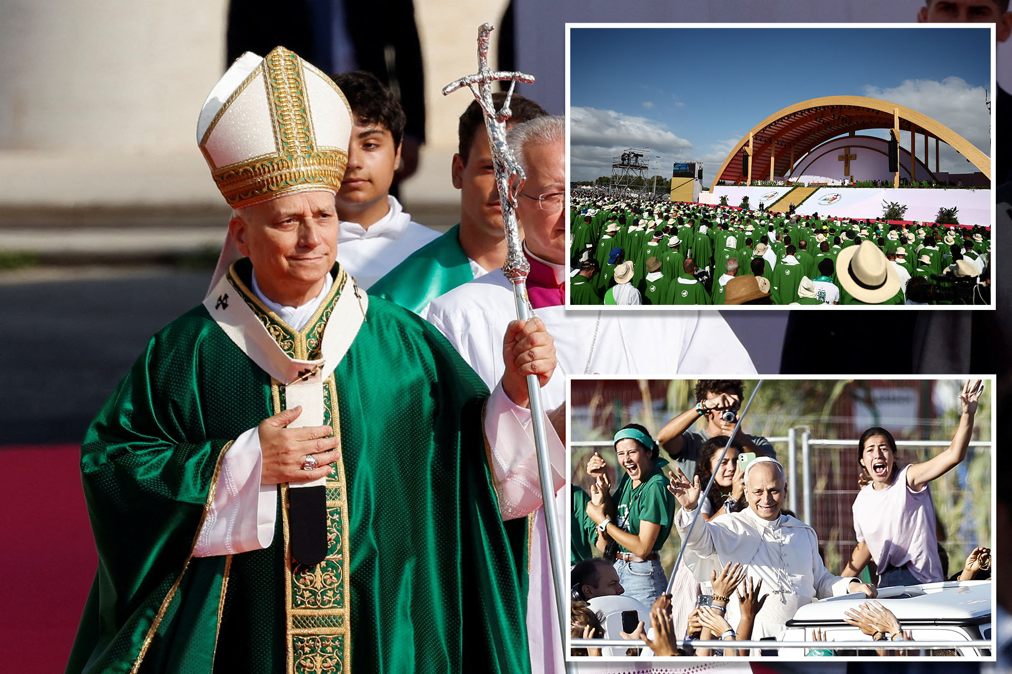 Pope Leo XIV rallies 1M youths in Rome, calling them ‘the sign a ...