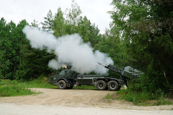Britain's new battlefield gun makes debut on NATO frontline