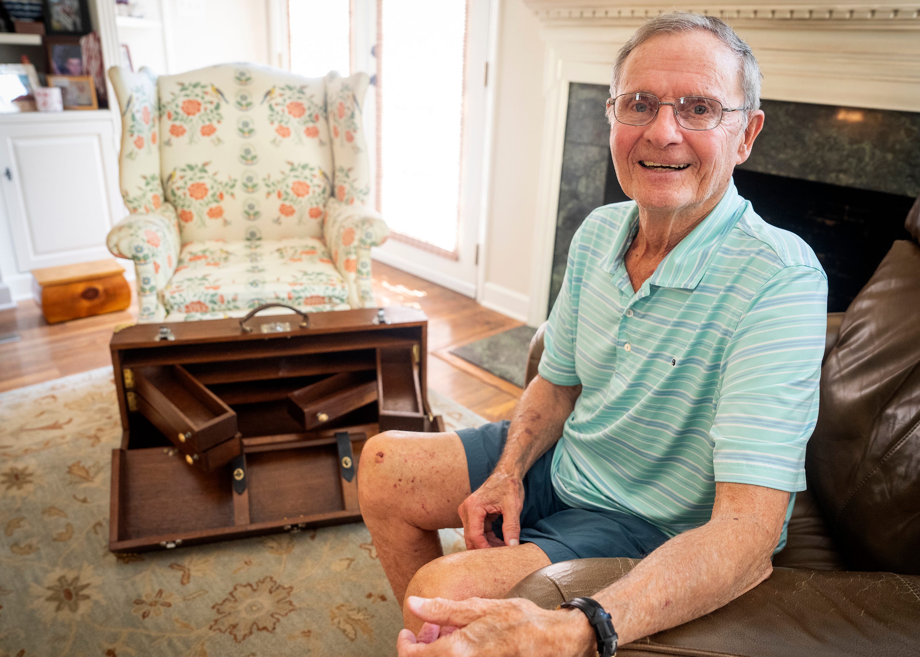 Bob Money has restored over 250 boxes. He uses them to learn about ...