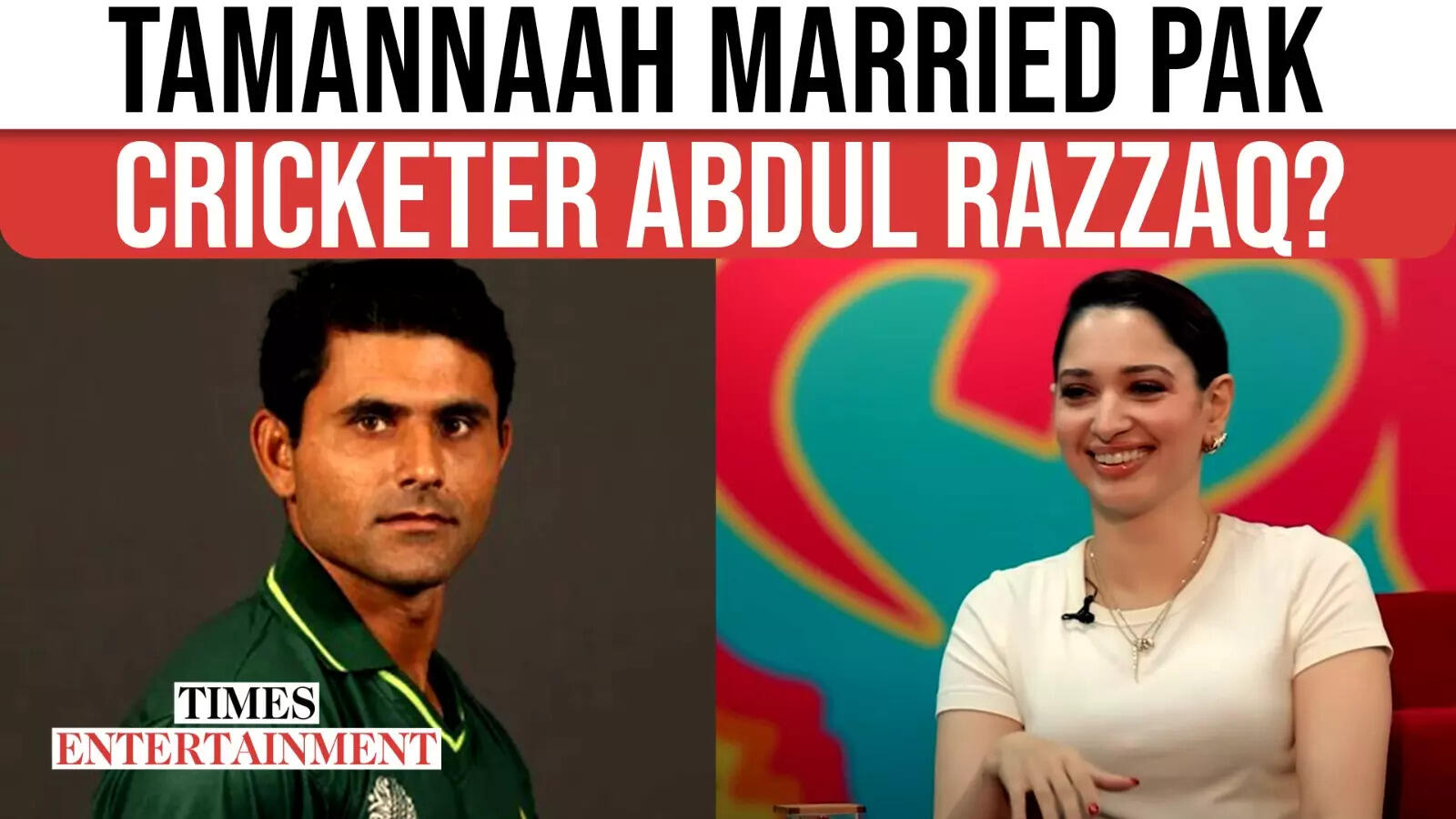 Tamannaah Bhatia sets record straight on marriage rumours with Abdul Razzaq
