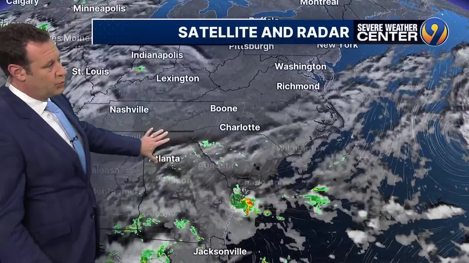 Monday morning's forecast with Meteorologist Keith Monday