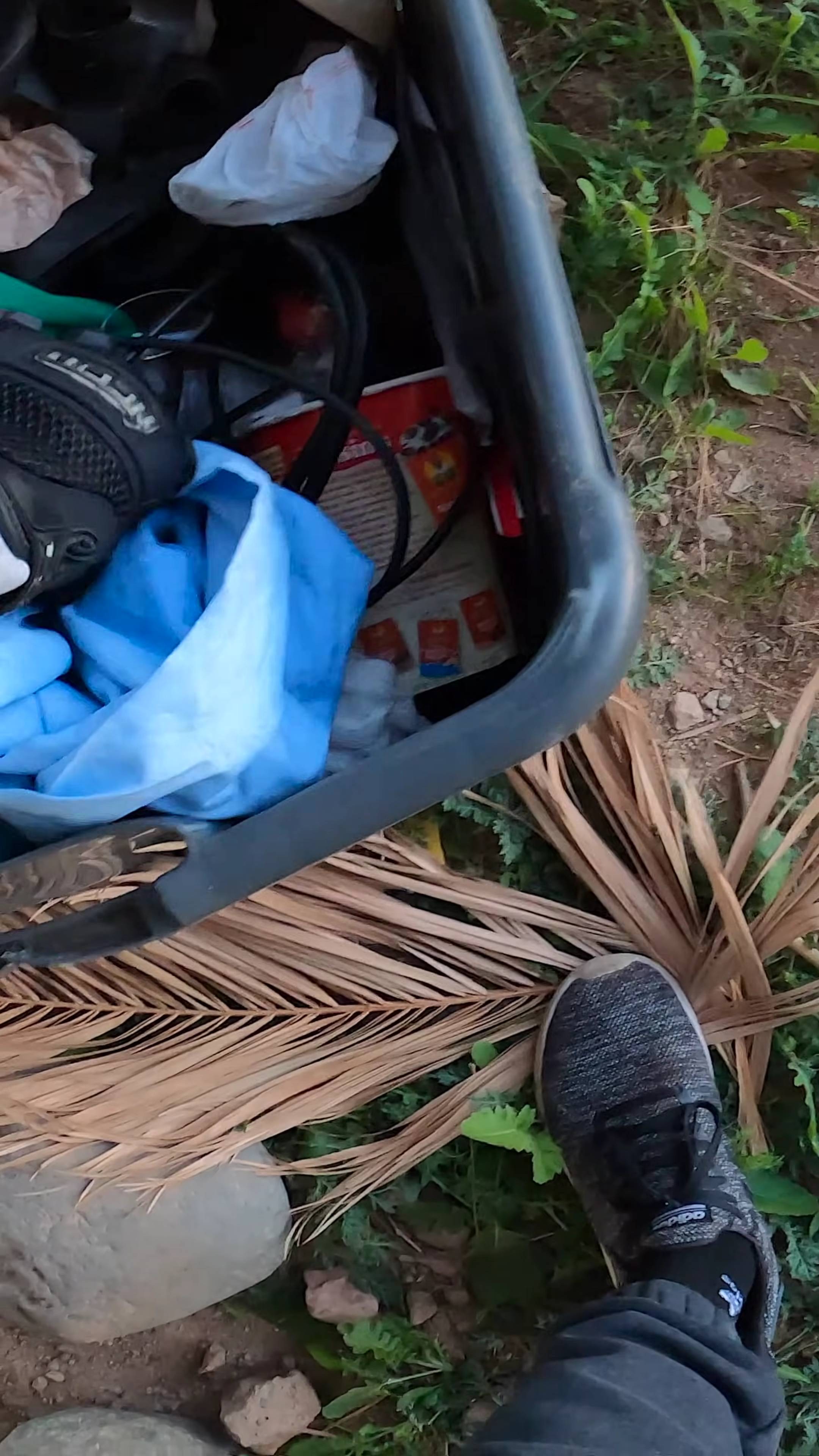 Biker finds $5000 in cash under a bridge