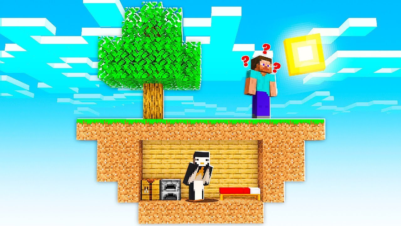 How to build a secret sky base in Minecraft step by step