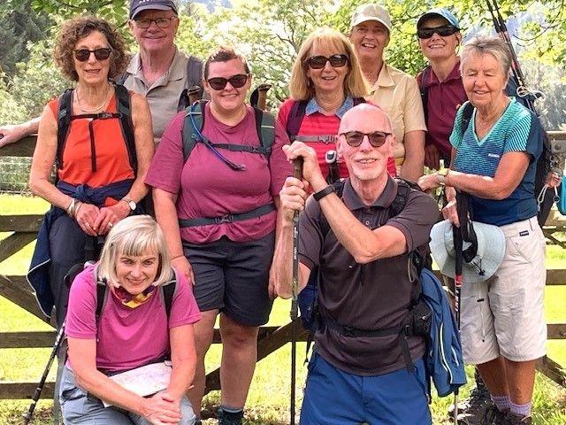 Doncaster Ramblers go from Fairholmes to Alport Castle