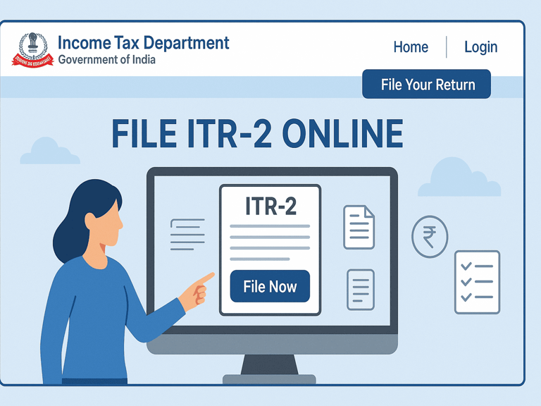 How to file ITR-2 for AY 2025-26 with salary, capital gains, foreign ...