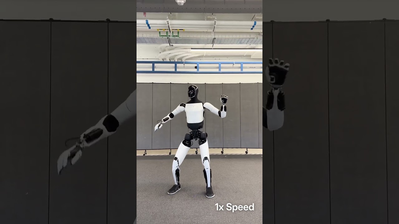 Tesla’s dancing robot is wild and unexpected to watch