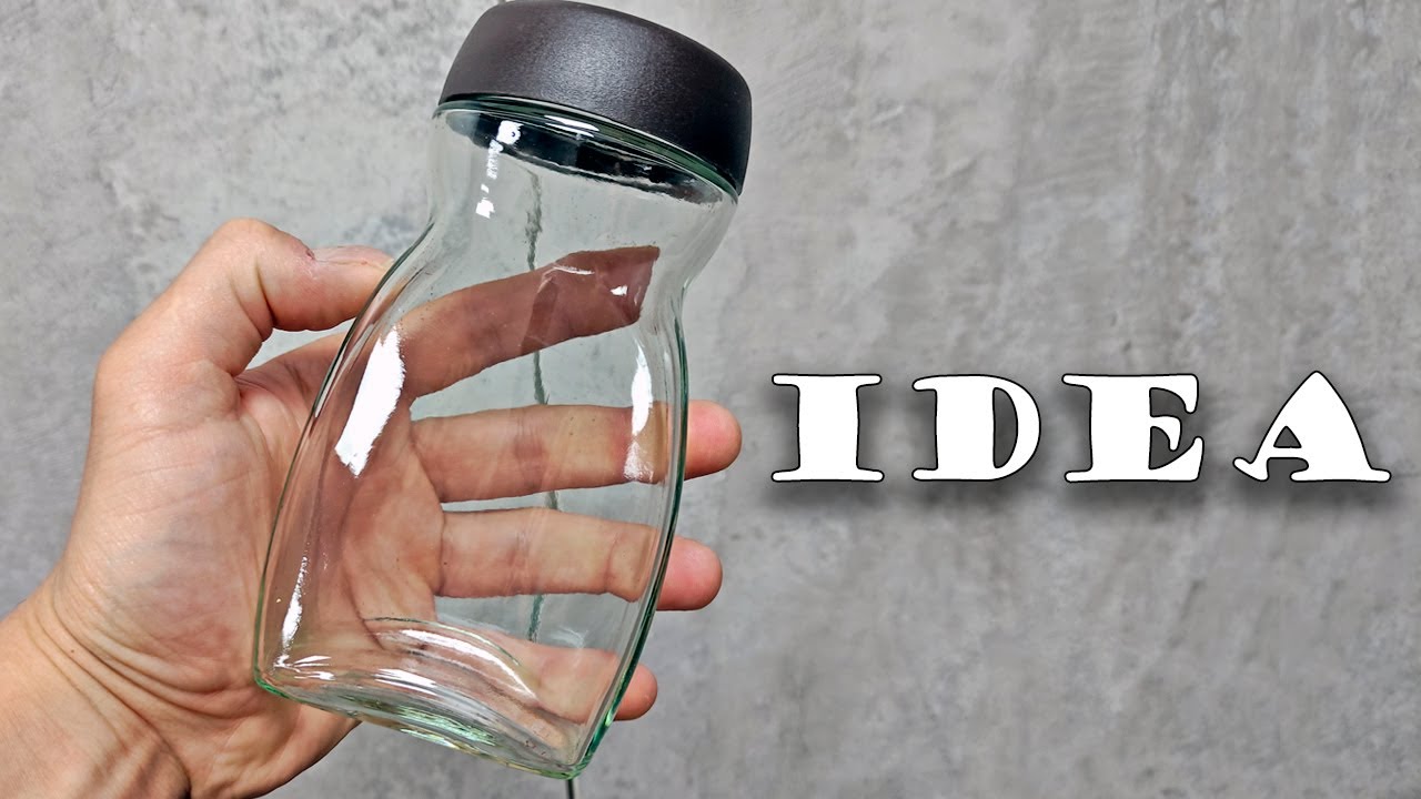 DIY Glass Jar Craft Project