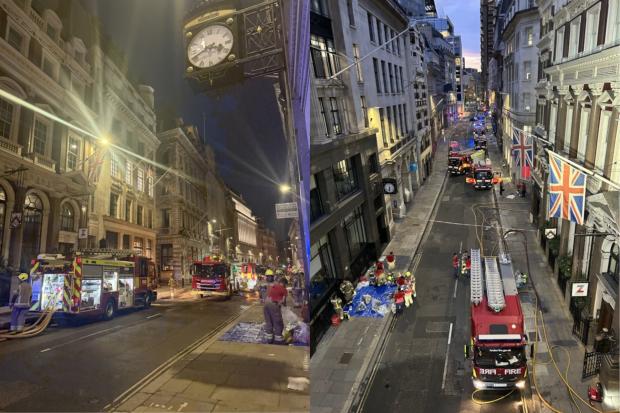Investigation launched after basement fire in City of London office