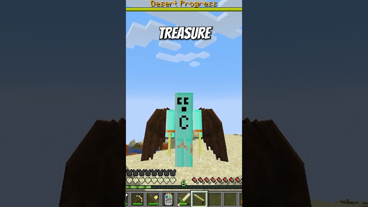 I turned the entire Minecraft world into desert