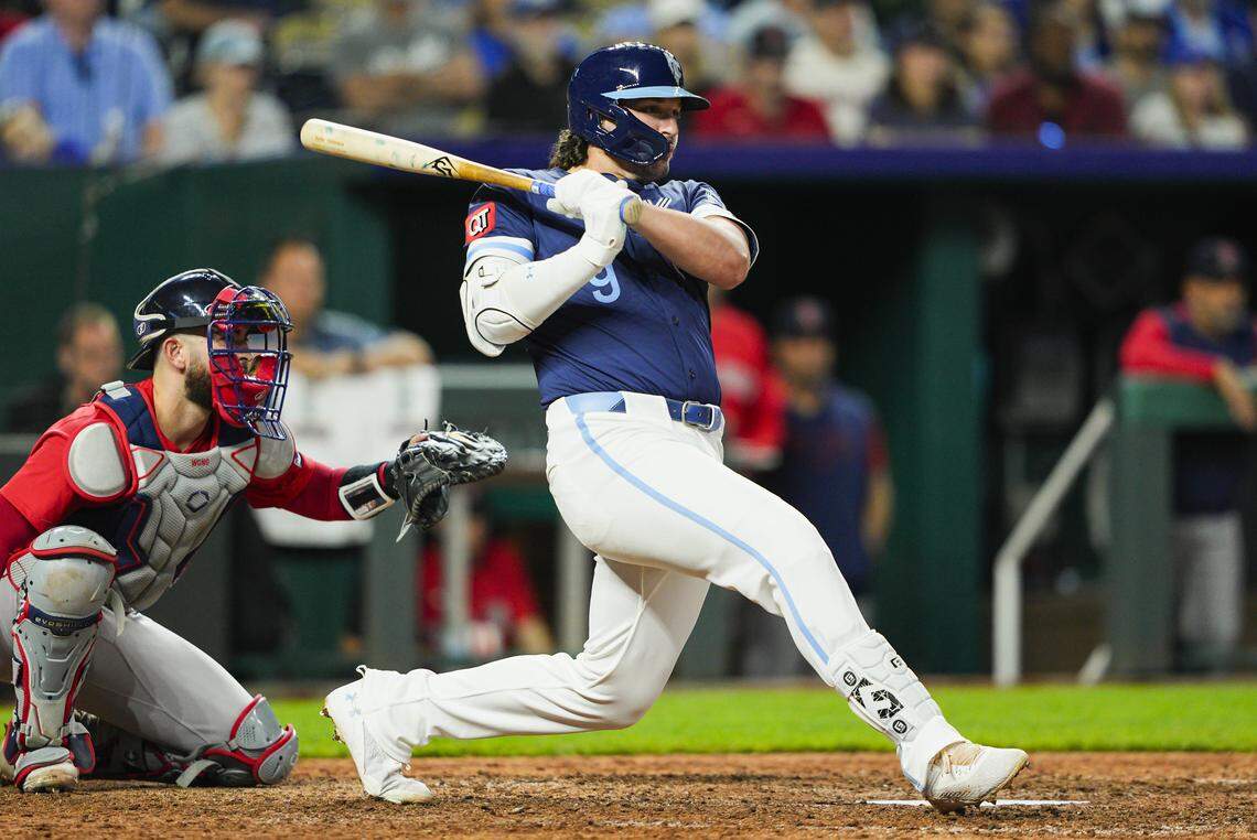 Royals' Vinnie Pasquantino wins top weekly AL award: a look at his ...