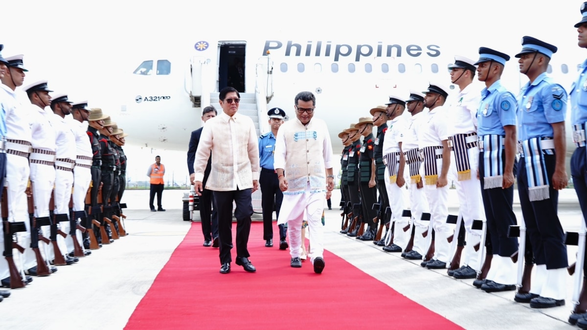 Philippine President Marcos Arrives In India For 5-Day Visit, To ...