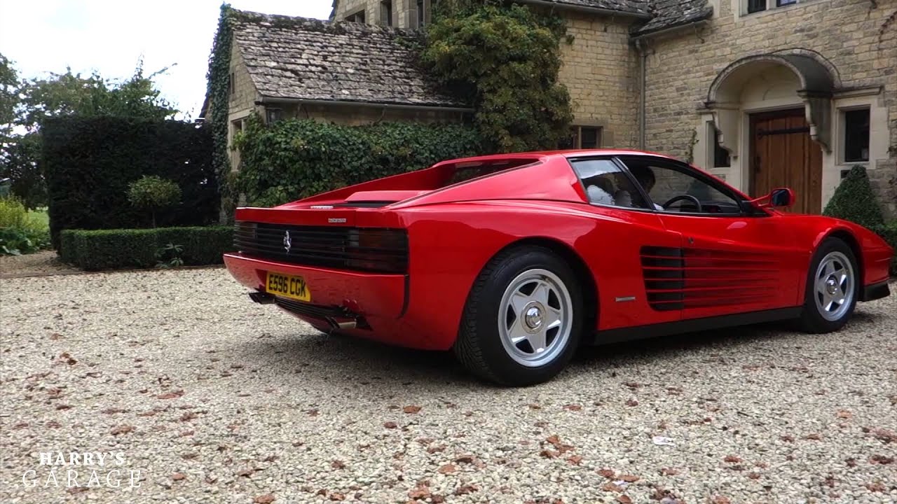 Ferrari Testarossa Review and Classic Driving Experience