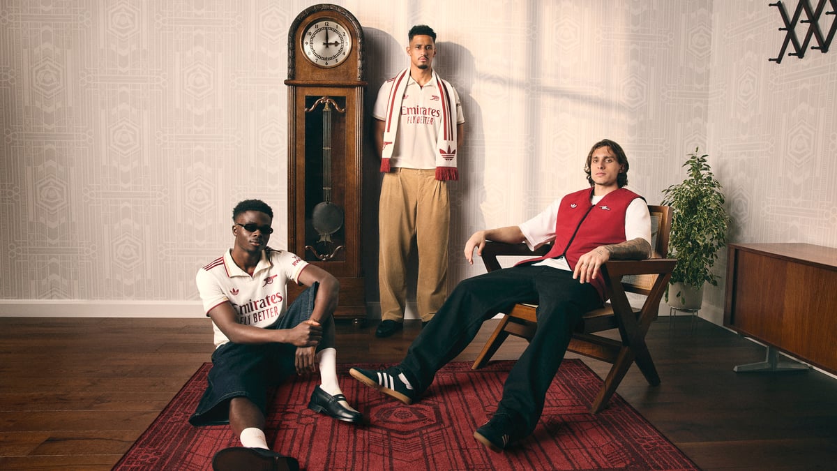 Arsenal unveil new Adidas third kit that ‘channels the spirit of Highbury’