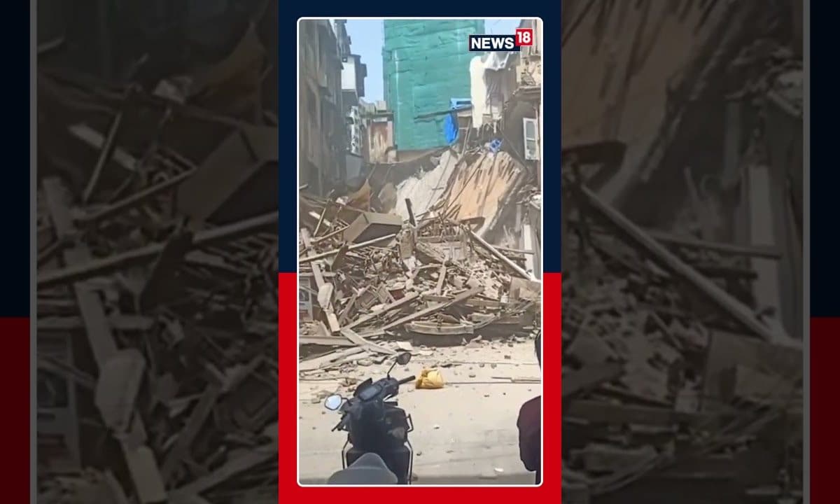Noor Manzil Building Collapses in Mumbai’s Madanpura | Fire Brigade ...