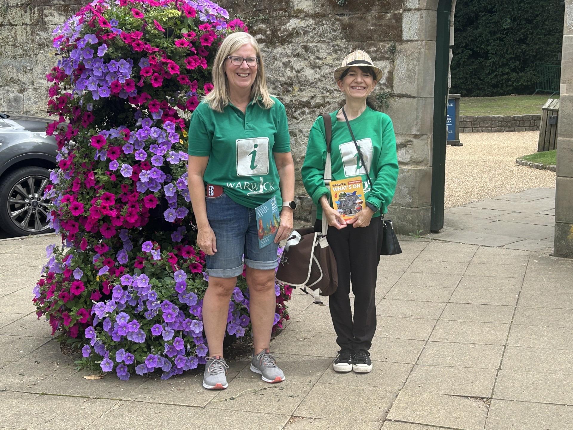Meet the Warwick 'town ambassadors' helping the town's visitors this year