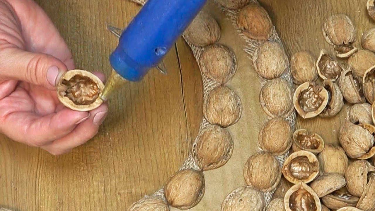 Forest Nuts Upcycled into Stunning Handmade Decor