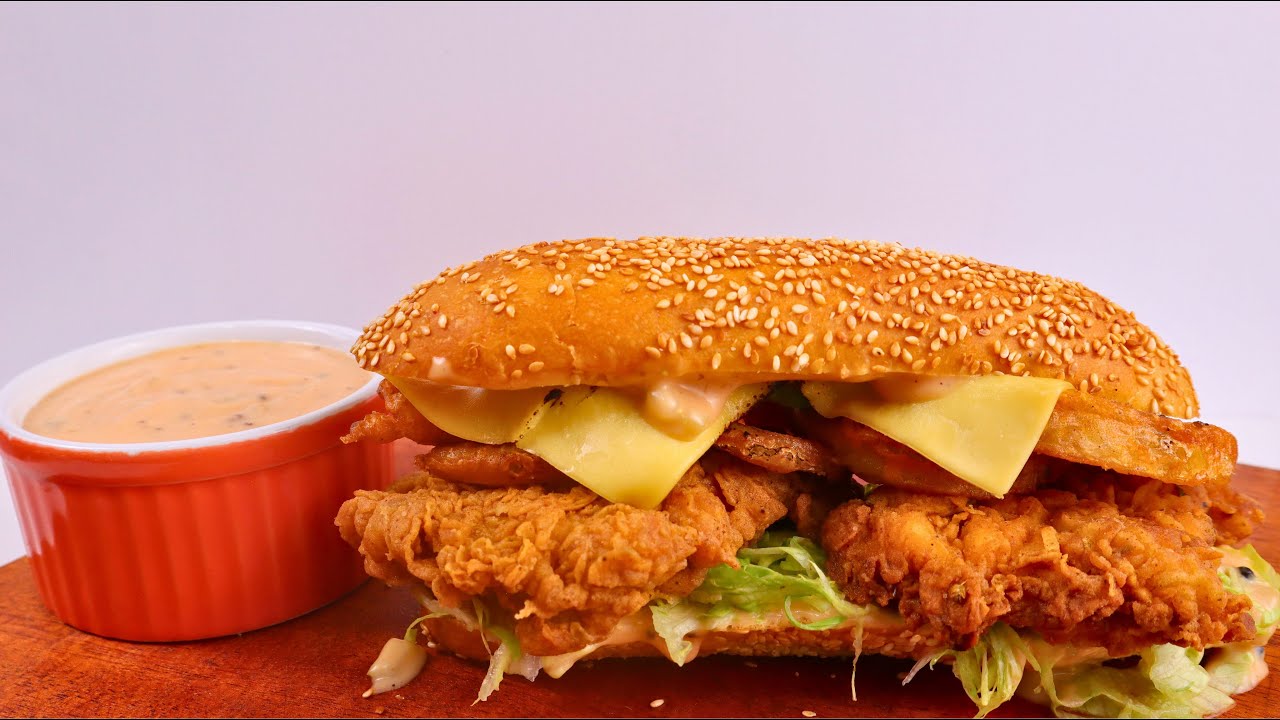 The Best Fried Chicken Sando