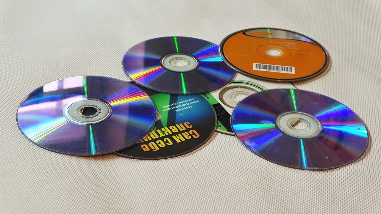Ten Creative Crafts from Old DVDs