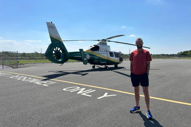 Ultra runner to take on Great North Run as paramedic mascot
