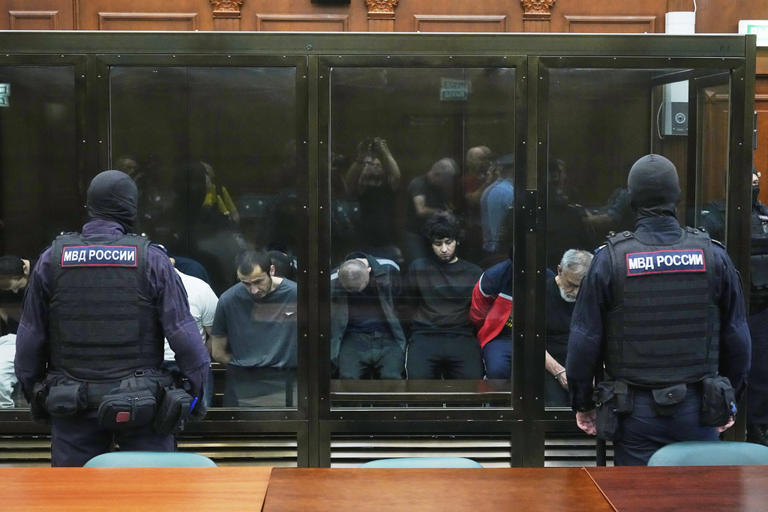 Trial begins for suspects in 2024 Moscow concert hall attack that ...