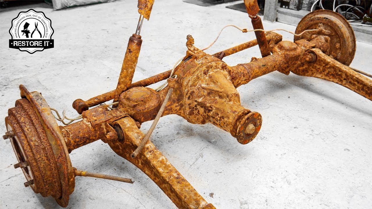 Rusty Rear Axle Restoration & Rebuild - Suzuki Jimny 1.3