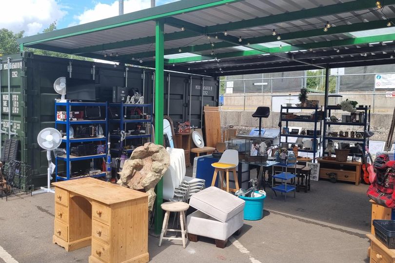 Raynesway tip's second-hand shop that gives rubbish 'a second life ...