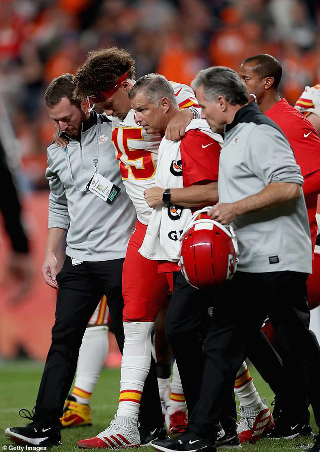 Patrick Mahomes' mom fears he'll suffer a major injury despite years of ...