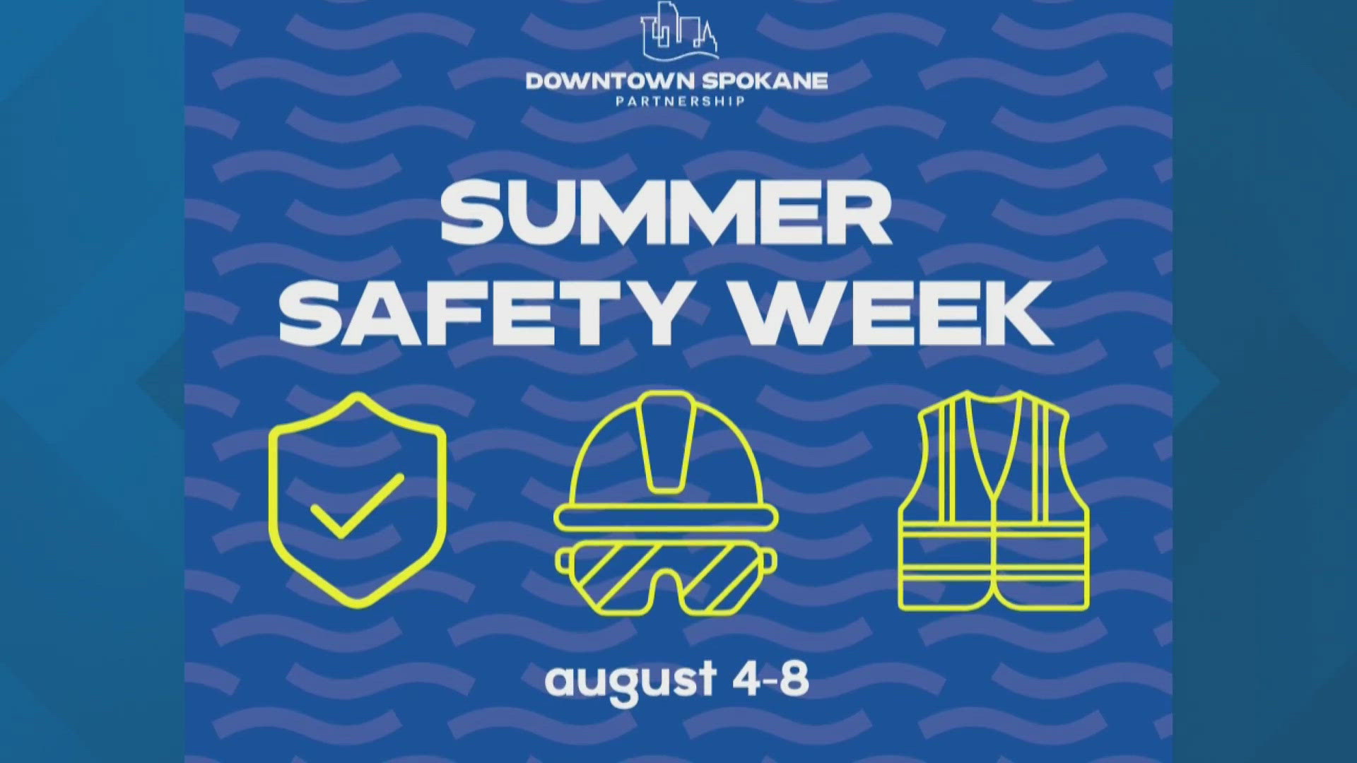 Downtown Spokane Partnership highlighting 'crew in blue' during Summer ...