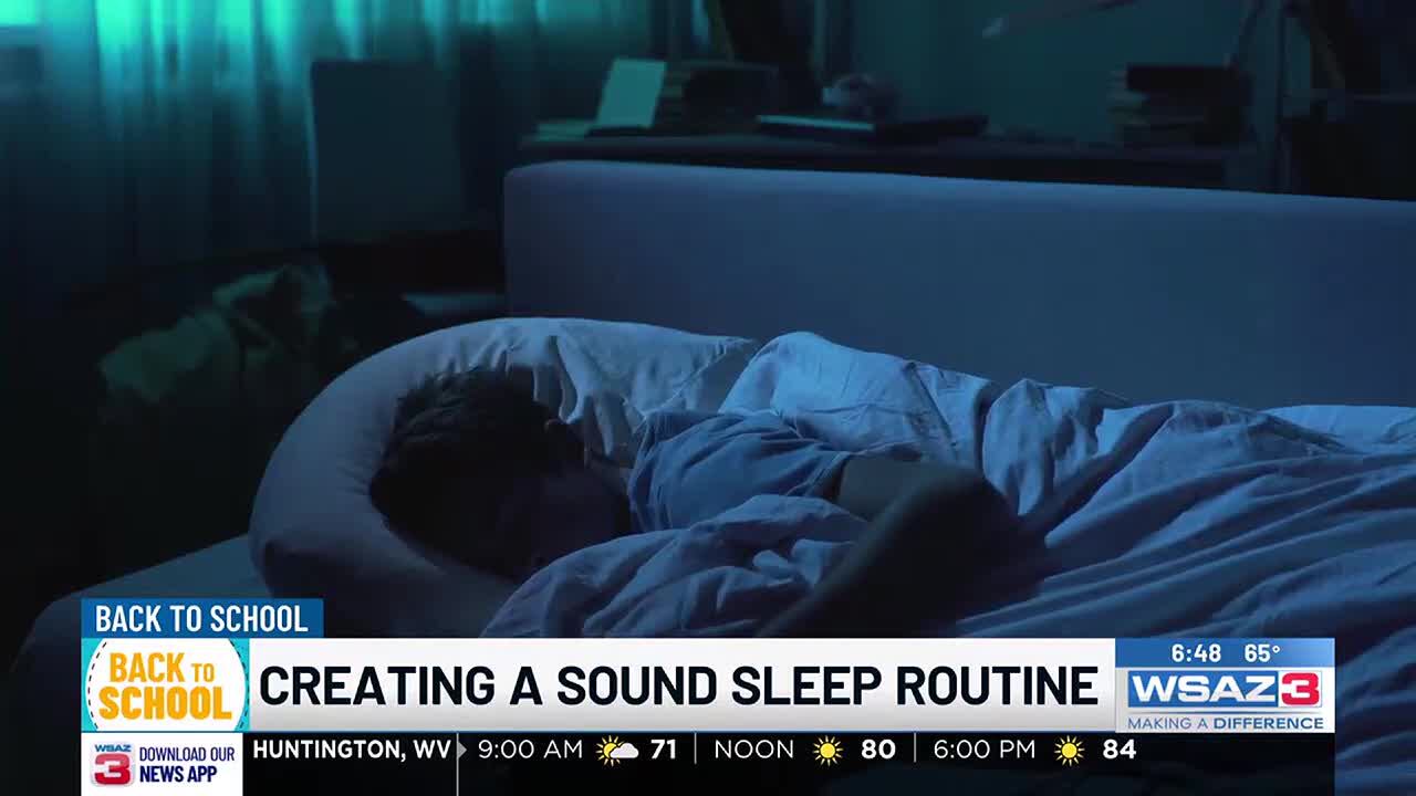 Back to school: Creating a sound sleep routine