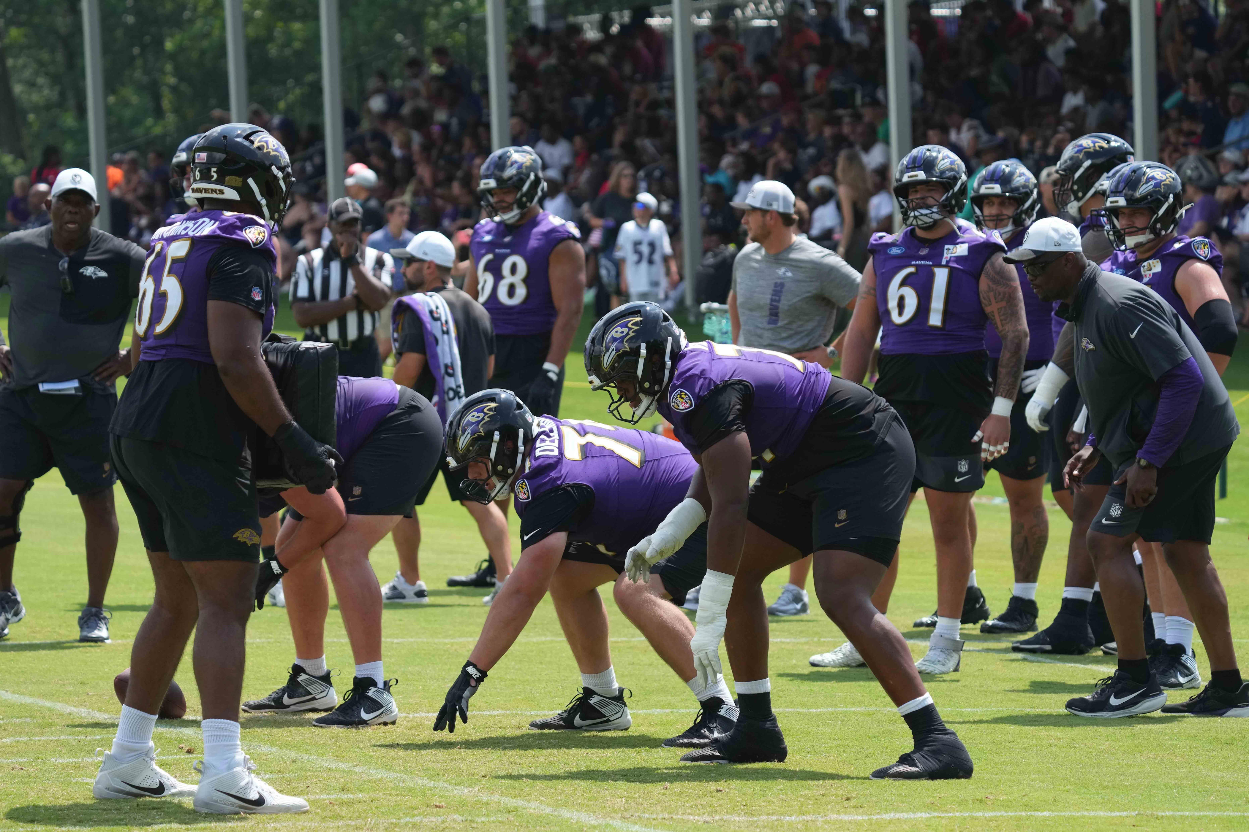 Ravens release first unofficial depth chart of 2025 ahead of the opener ...