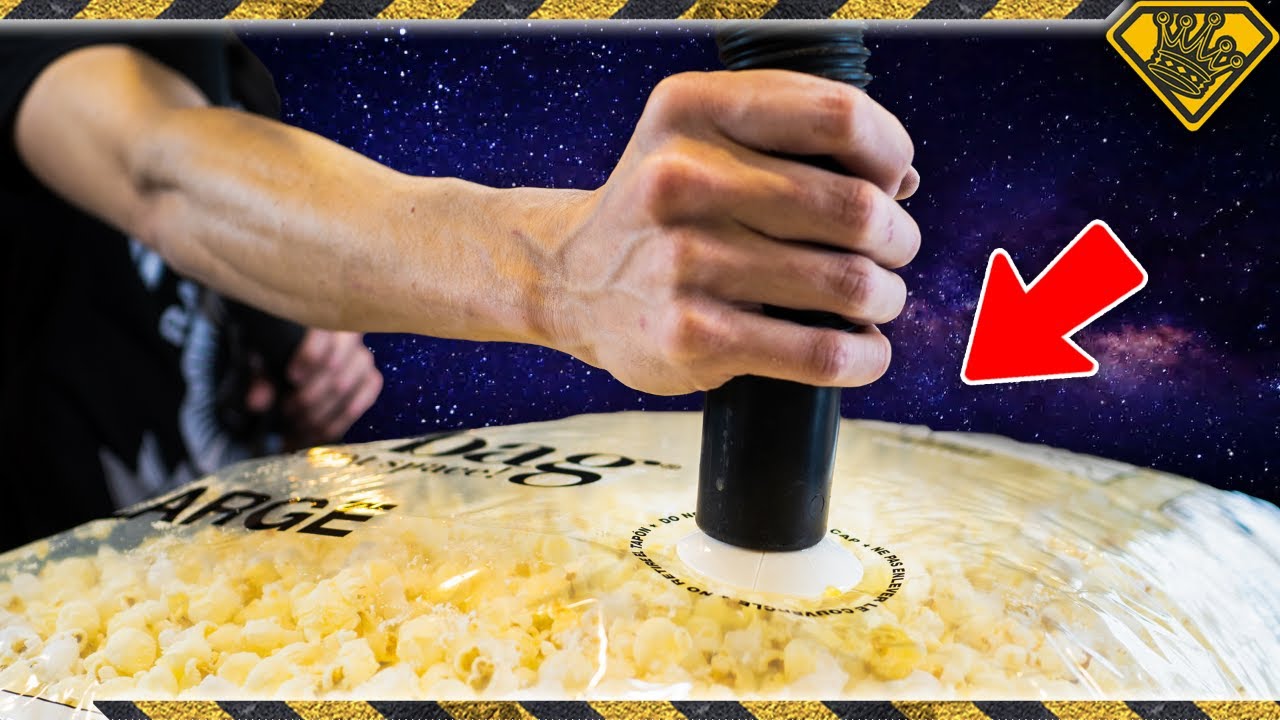 Why popcorn stays popped in zero gravity explained