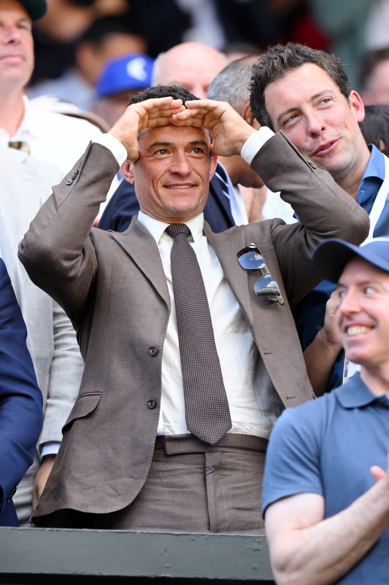 Orlando Bloom reacted to reports of him 'spotted on a romantic dinner date'