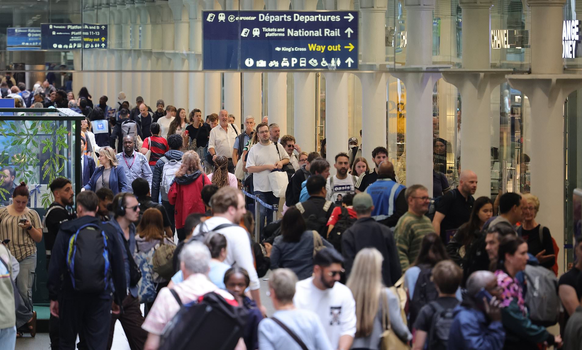Thousands of passengers' holidays delayed after a track closure in ...