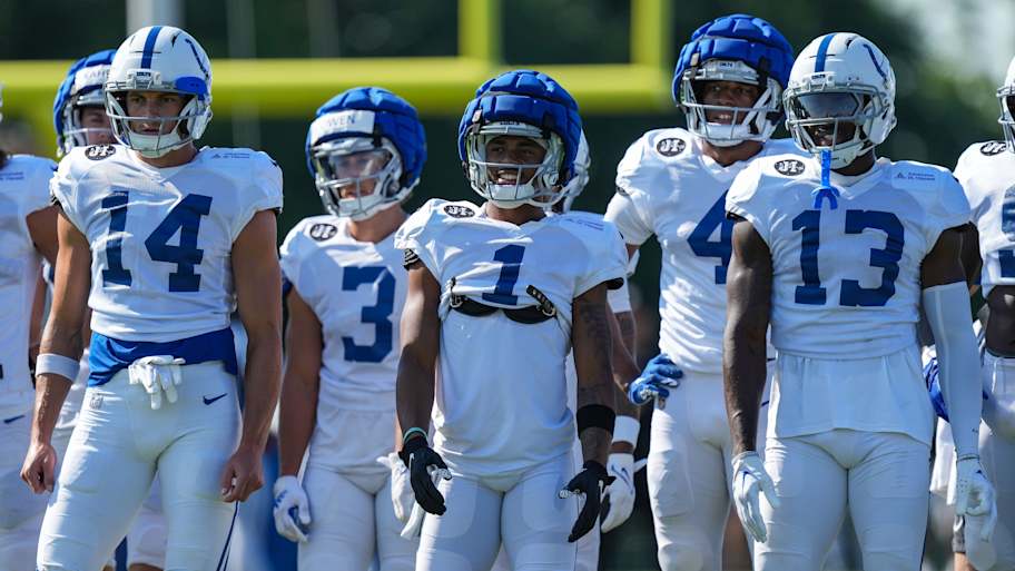 Colts Reveal Preseason Depth Chart vs. Ravens
