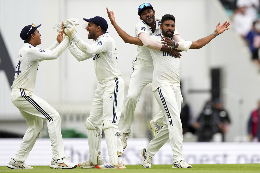 India wins test series finale by 6 runs against England in Oval classic