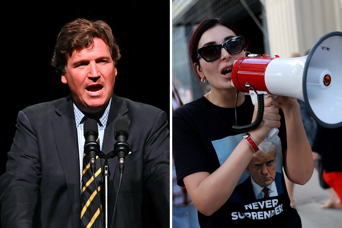 Laura Loomer reignites fight with ‘terrible person’ Tucker Carlson in ...