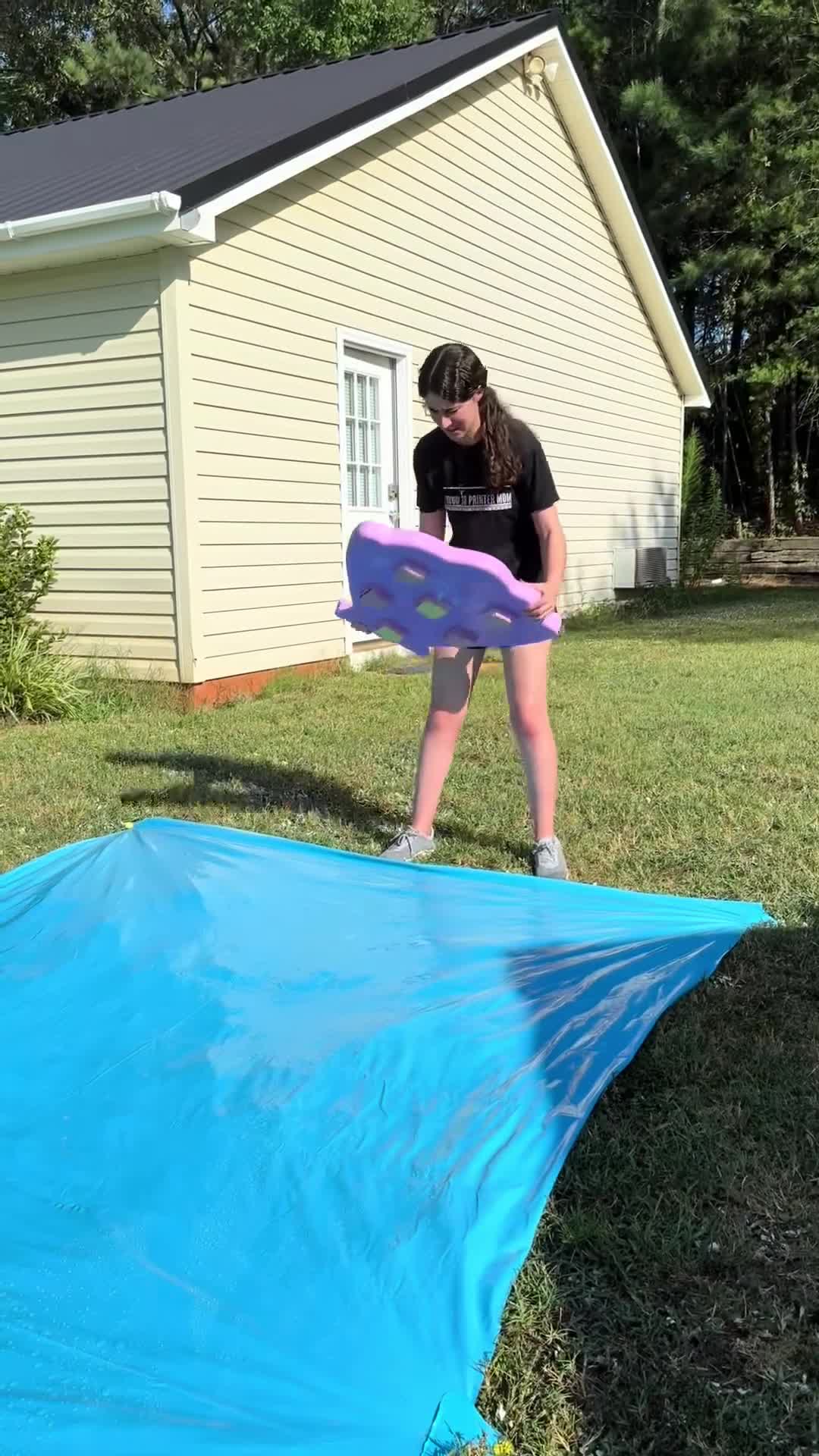 I Made a SpongeBob Sled in Summer? Why Not!